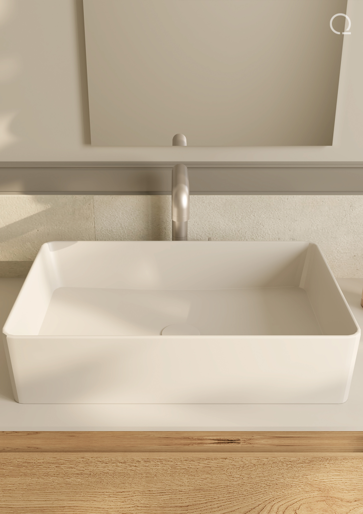 Emotion | Lavabo de Apoyo - Colores Estándar - Quare | Bathroom Design ...